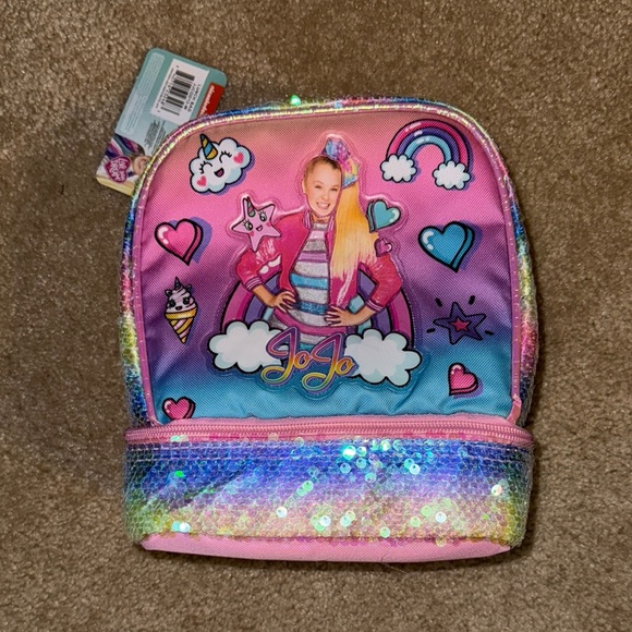 JoJo Siwa | Other | Jojo Siwa Pink And Blue Sequin Backpack | Poshmark